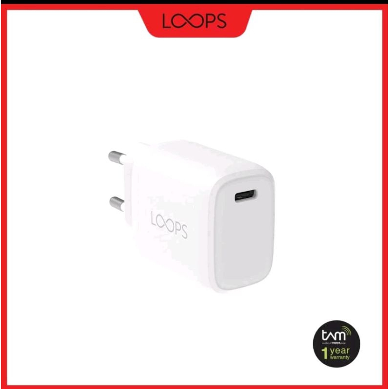 Jual Charger Type C Loops 30w | Shopee Indonesia