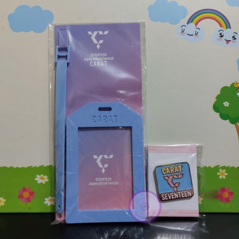 Jual Seventeen Luggage Tag dan Pin Badge Japan FC | Shopee Indonesia