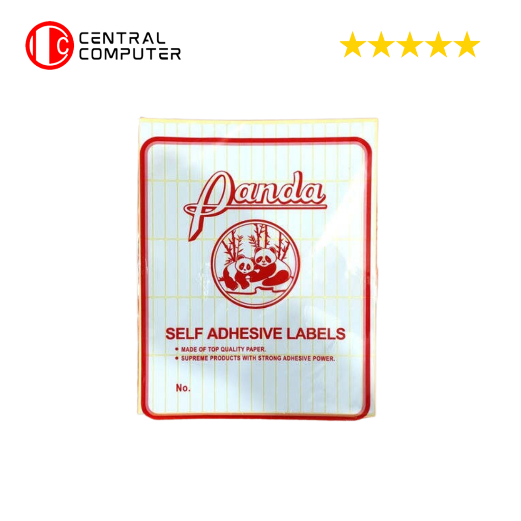 Jual Sticker Label Nama/Harga Self Adhesive Label PANDA | Shopee Indonesia