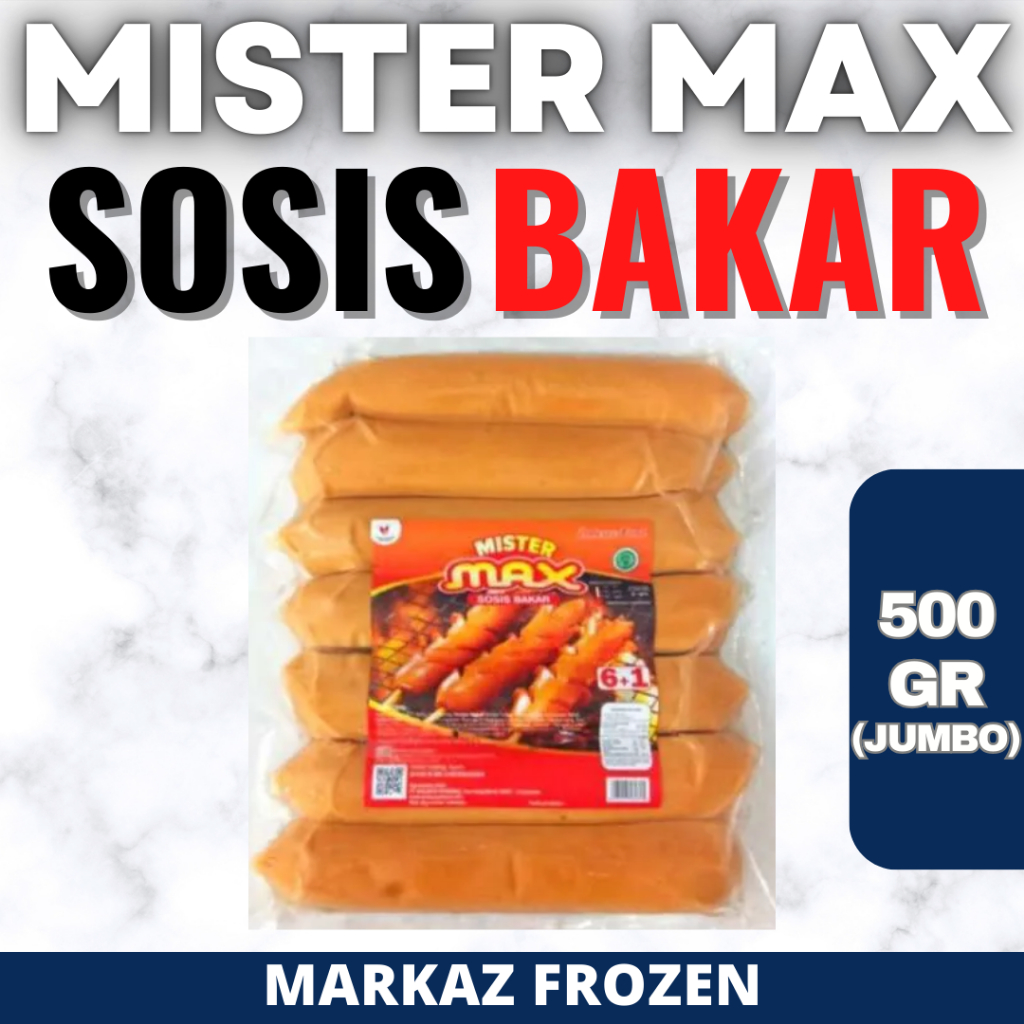 Jual MISTER MAX SOSIS BAKAR JUMBO 8BJ (18/Q) | Shopee Indonesia