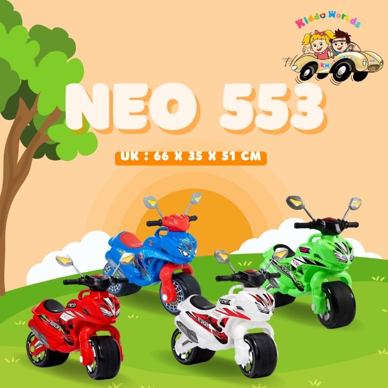 Jual Motor balap shp neo mainan ride on motor anak | Shopee Indonesia
