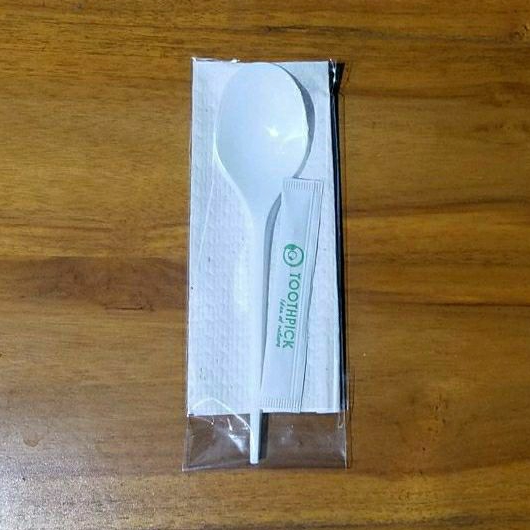 Jual CATERING SET SENDOK TISU TUSUK GIGI ISI 50 PCS/SENDOK SET TISU ...