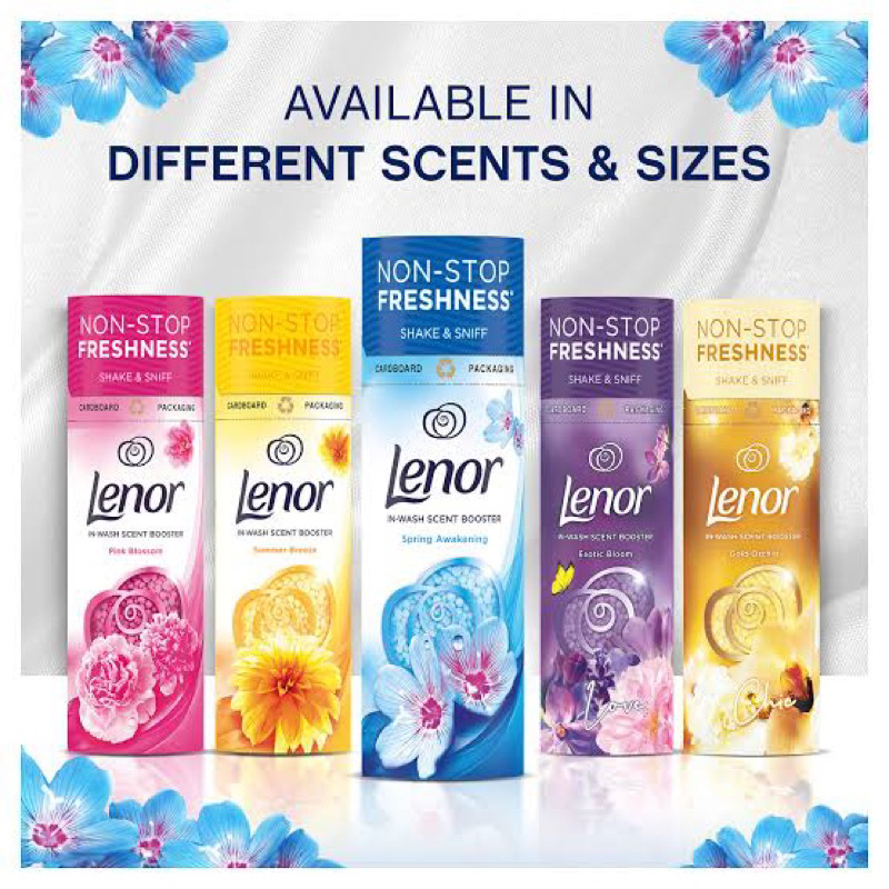 Jual Full Size LENOR Scent Booster Beads Original 174gr Cardboard New ...