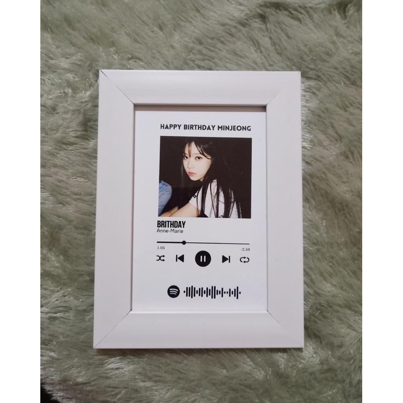 Jual Spotify music frame (Free box) / bingkai spotify / kado ulang ... Jual Spotify music frame (Free box) / bingkai spotify / kado ulang ...