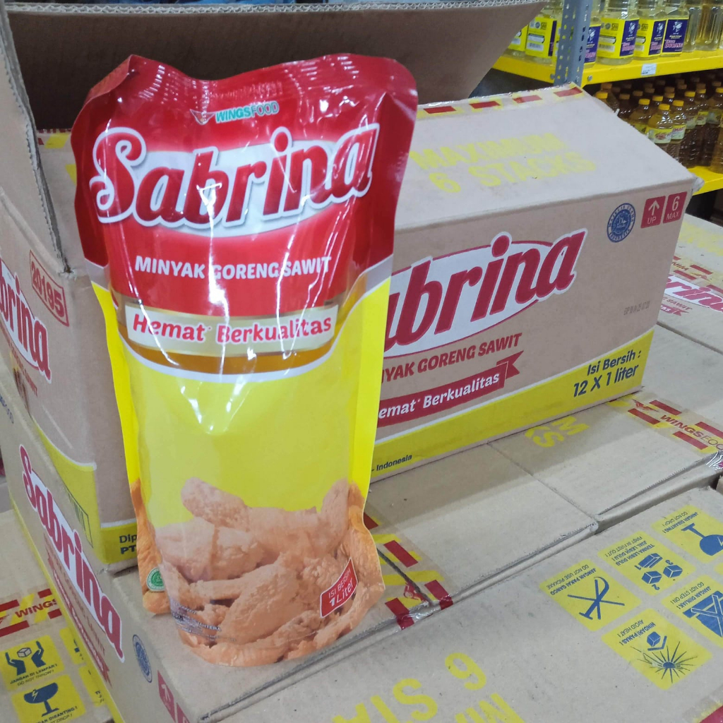 Jual SABRINA MInyak Goreng Refill 1 Liter | Shopee Indonesia