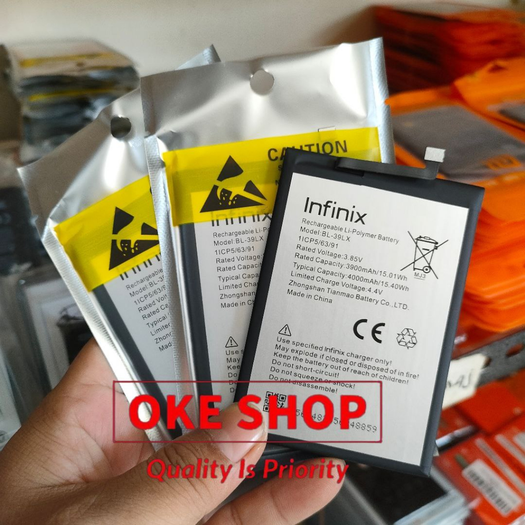Jual Baterai Hp Infinix Smart 4 X653 X663 / Smart 4C X653C Model Bl ...