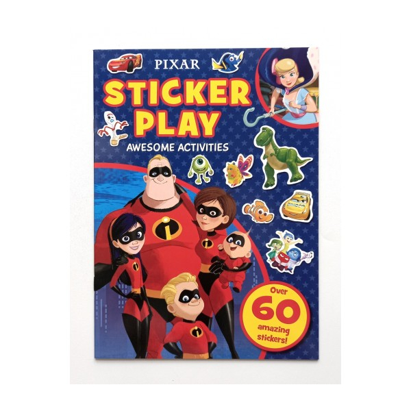 Jual Disney Pixar Sticker Play Awesome Activities by Igloo Books ...