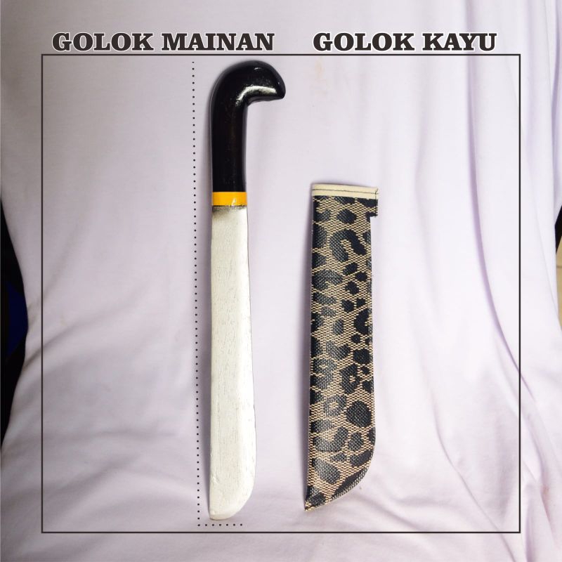 Jual Mainan Golok golokan, Accesories Golok golokan / Bahan Kayu ...