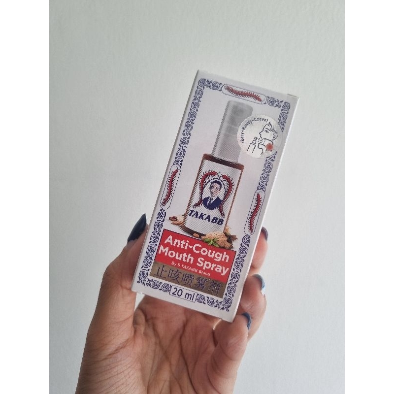 Jual Takabb Anti Cough Mouth Spray Original | Shopee Indonesia
