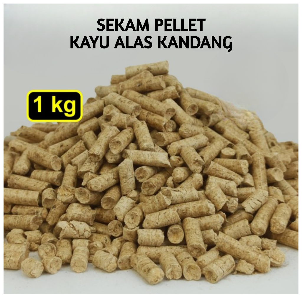 Jual Sekam Pelet 1kg Pellet Kayu Alas Kandang Kucing Burung Kelinci ...