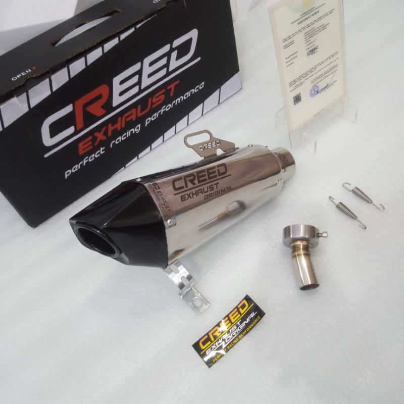 Jual Silincer slencer Knalpot racing + DB KILLER Creed Exhaust SPRT GP ...
