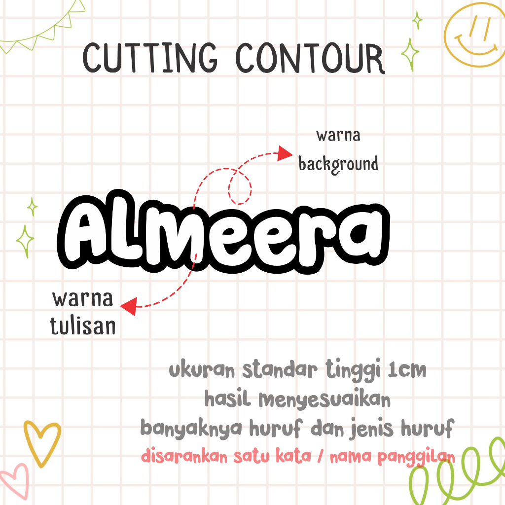 Jual Stiker Kain Custom . Stiker Label Nama Kain Baju Anak Sablon ...