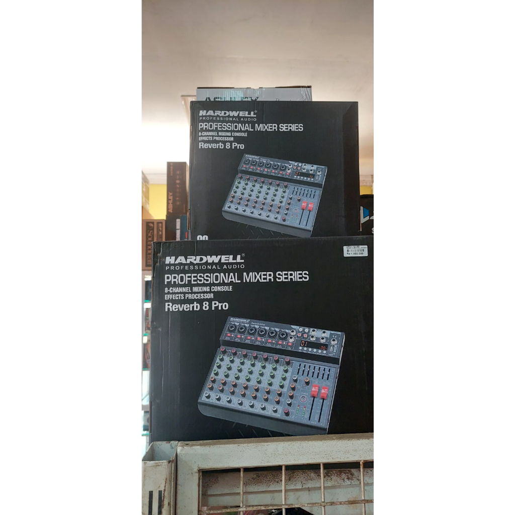 Jual Mixer Hardwell Reverb 8 Pro Original 8 Channel | Shopee Indonesia