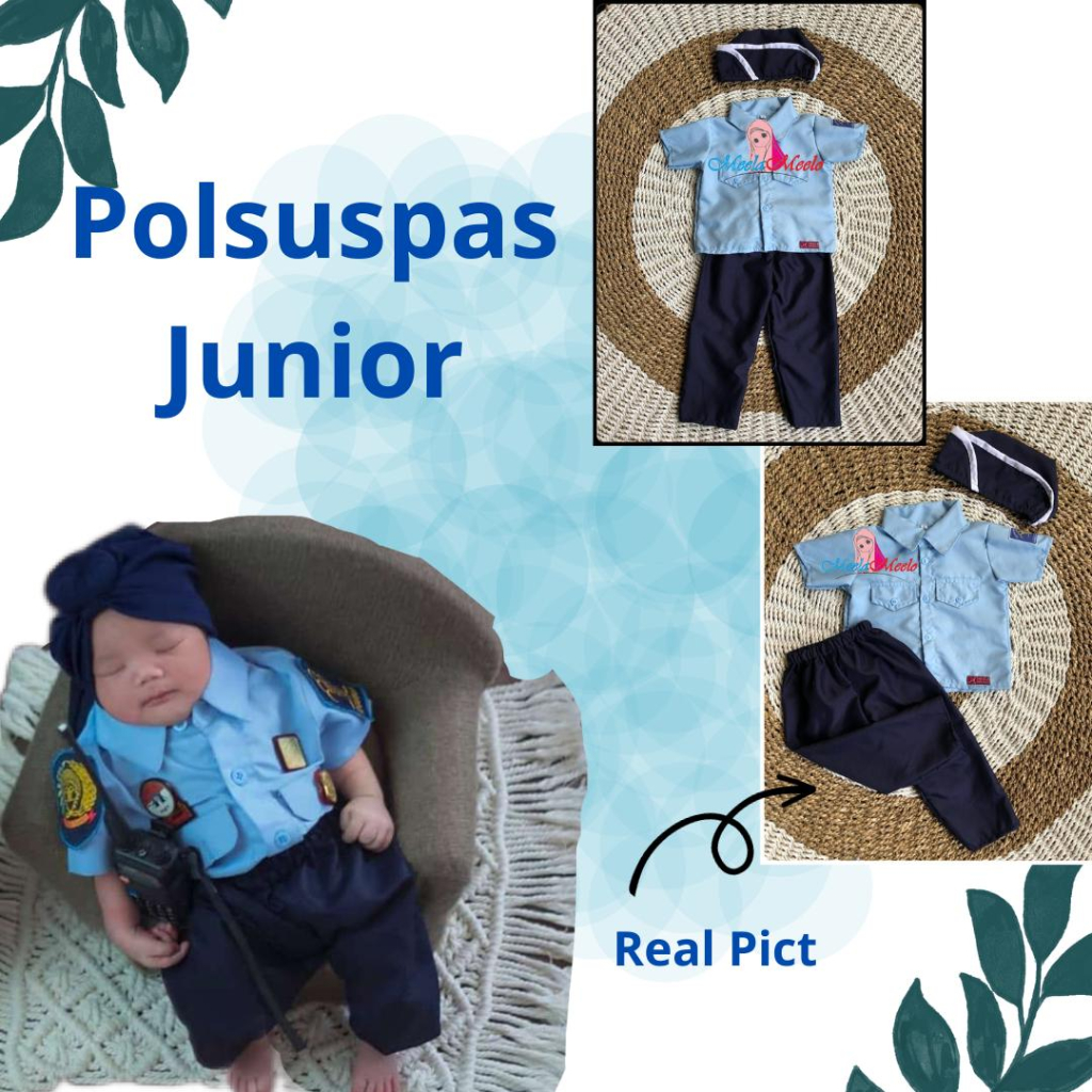 Jual Polsuspas Junior Kostum Polsuspas Anak Lucu / Seragam Kemenkumham ...