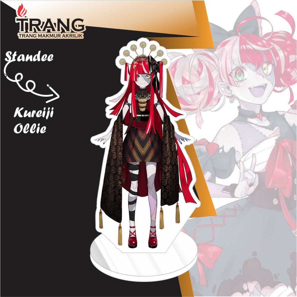 Jual Standee Figure Akrilik Kureiji Ollie Hololive / Standing Action figure Acrylic Kureiji ...