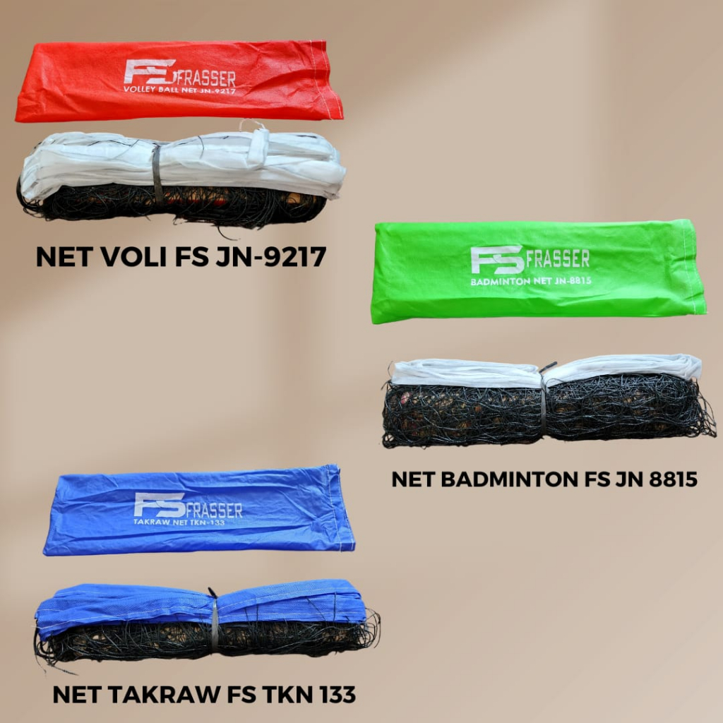 Jual Frasser Net Badminton Jaring Net Bulutangkis Frasser JN 8815 ...