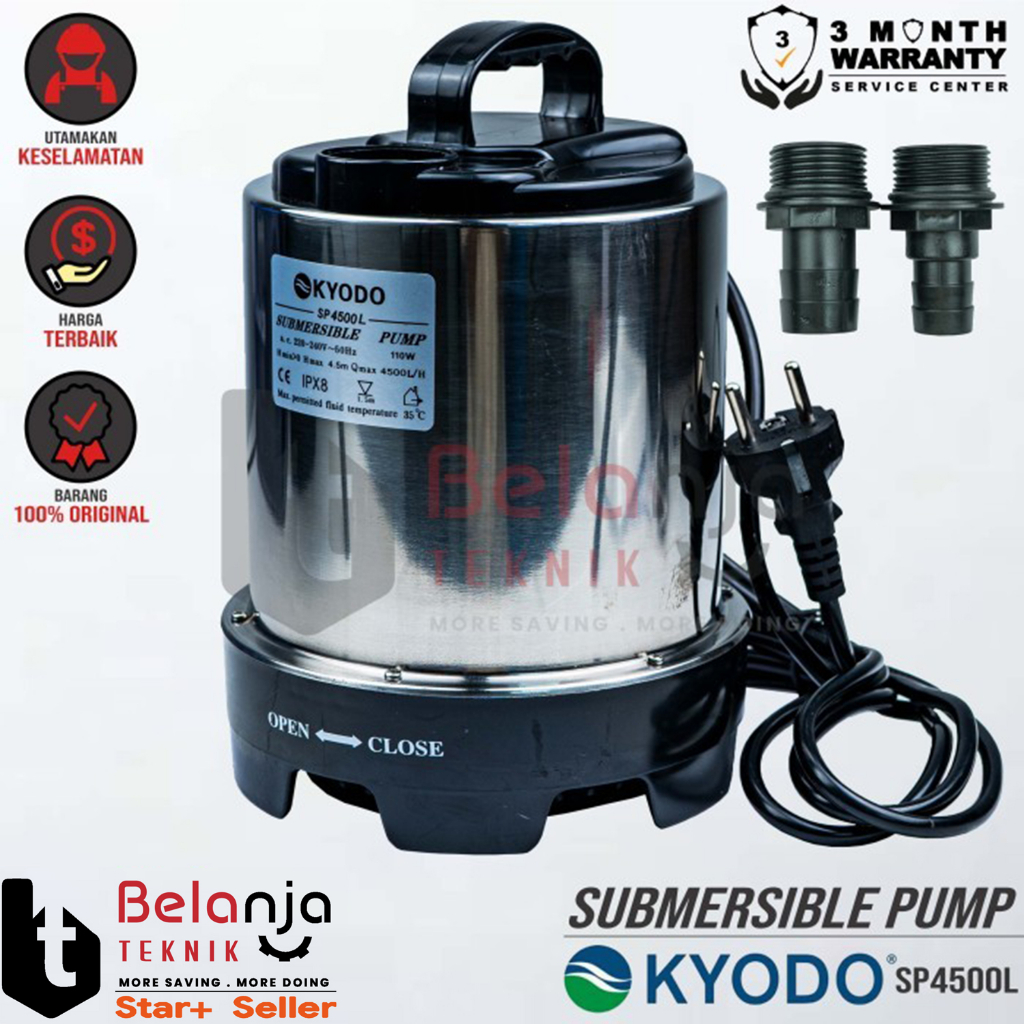 Jual KYODO Pompa Air Celup SP 4500 Submersible Pump Kolam Ikan SP4500 | Shopee Indonesia