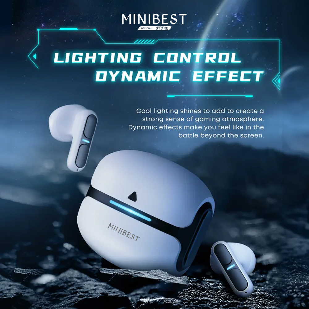 Jual MINIBEST MB02 TWS Earphone Headset Bluetooth V5.3 ENC Technology ...