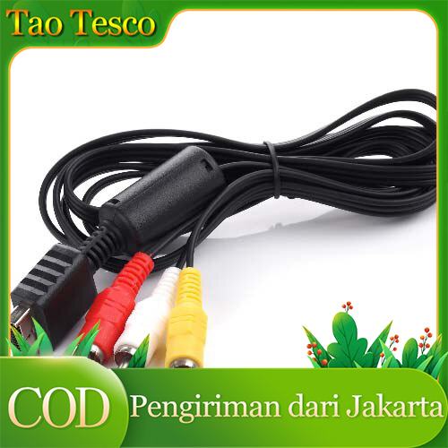 Jual (Pengiriman cepat, dikirim dari Jakarta)Kabel Av PS2 Ori / Kabel ...