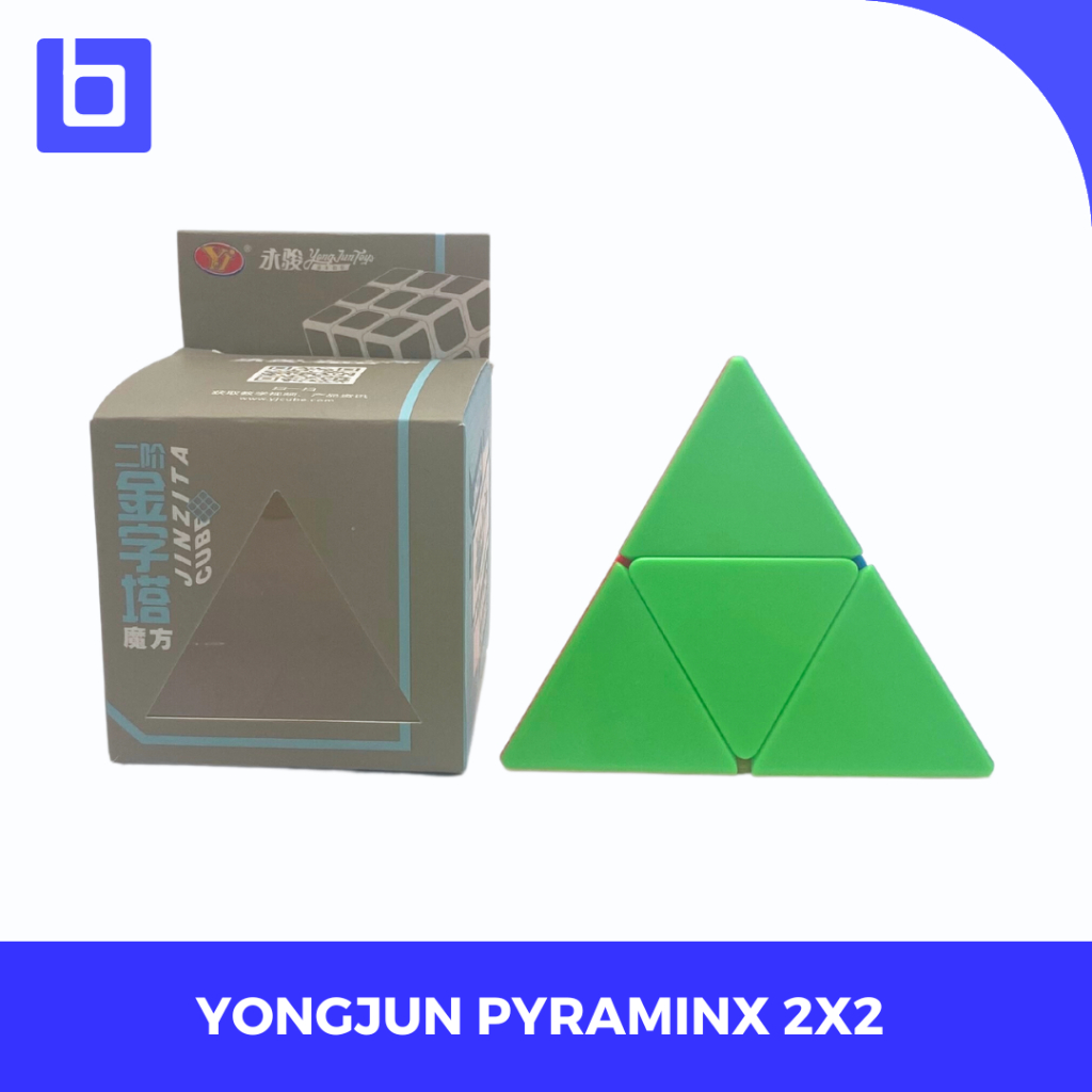 Jual Cube Pyraminx - YJ 2x2 Pyraminx Stickerless Original | Shopee ...