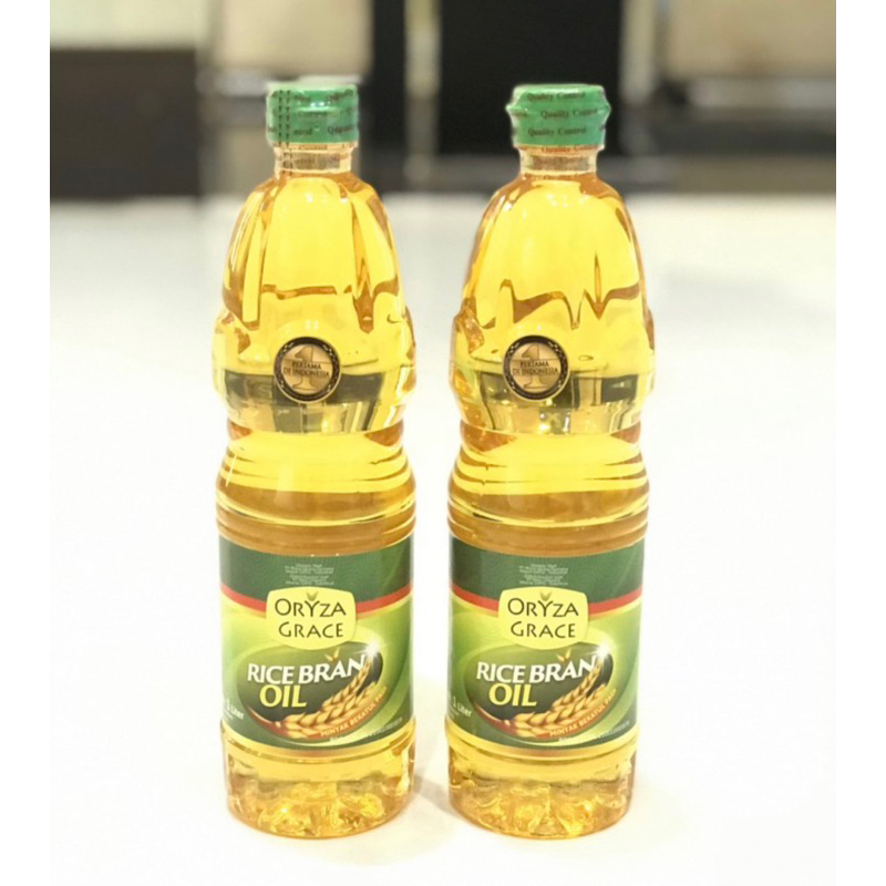 Jual READY!! ORYZA GRACE RICE BRAN OIL 1L MINYAK BERAS BEKATUL PADI ORYZA GRACE 1 L | Shopee ...