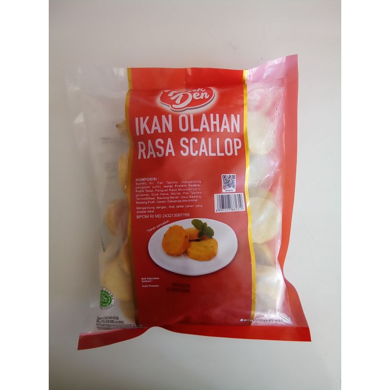 Jual Pak Den Scallop 500gr | Shopee Indonesia