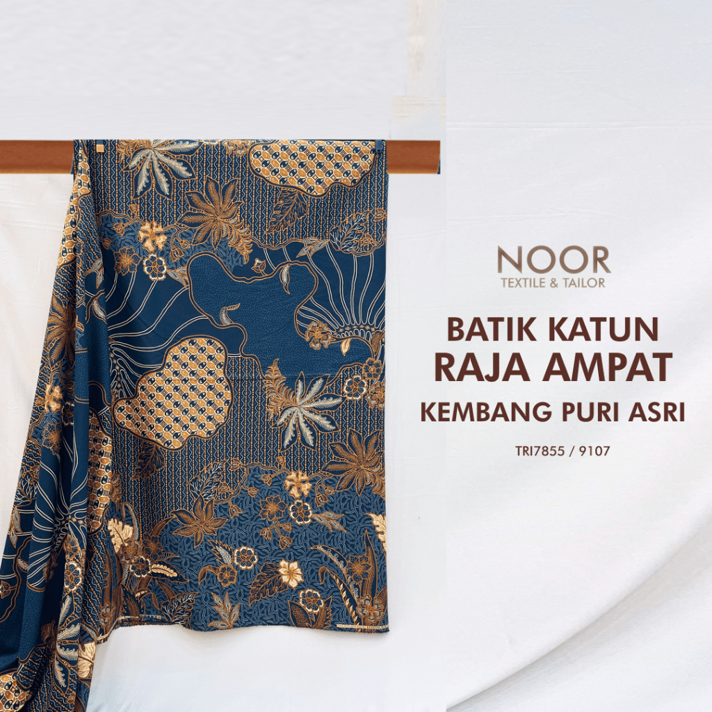 Jual Batik Raja Ampat Kembang Putri Retno Asri - 4 Warna | Shopee Indonesia