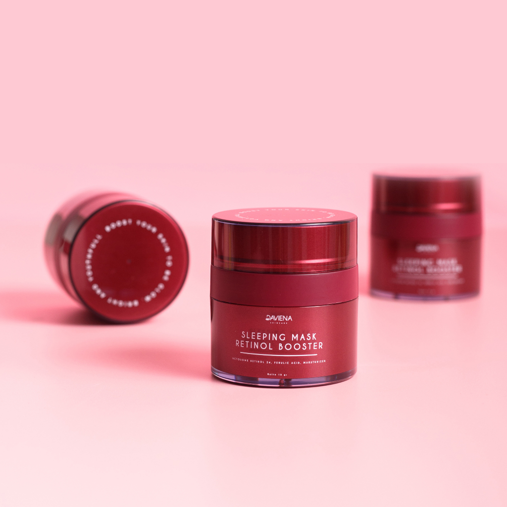 Jual SLEEPING MASK RETINOL BOOSTER | DAVIENA SKINCARE | Shopee Indonesia