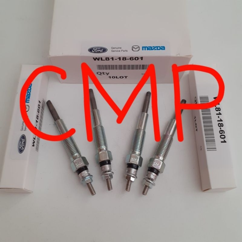 Jual BUSI PEMANAS GLOW PLUG FORD RANGER 2.5 2500CC FORD RANGER 2.9 ...