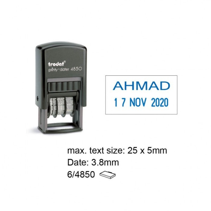 Jual STEMPEL TRODAT 4810 TANGGAL BULAN TAHUN | DATER | NUMBER | Shopee ...