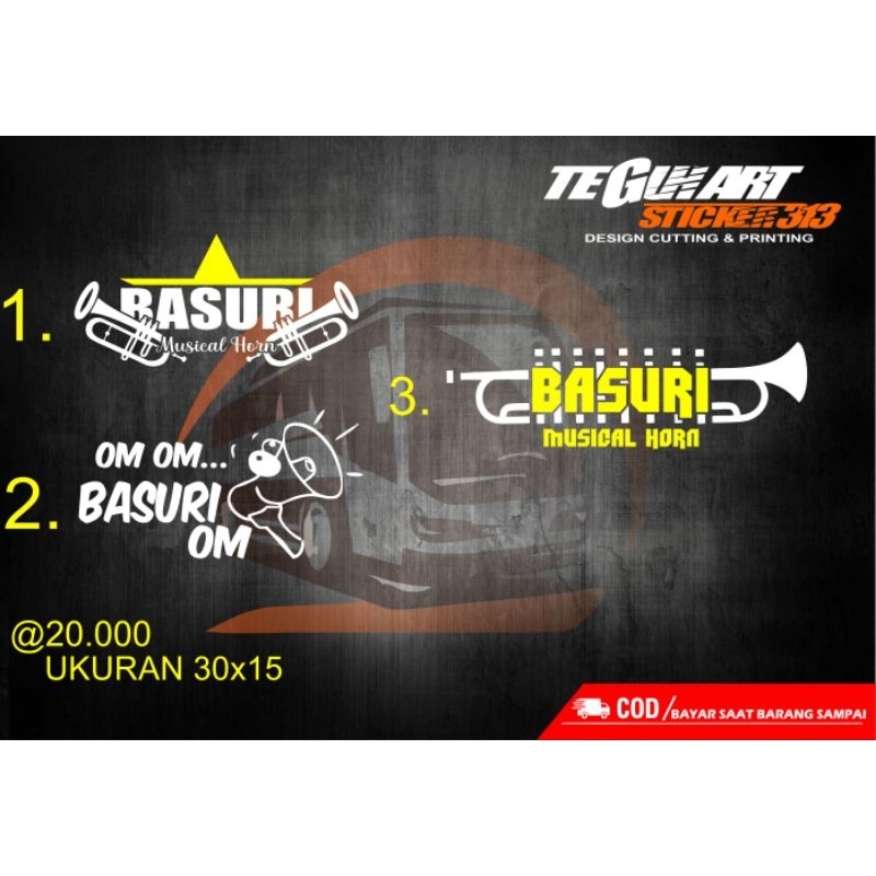 Jual STICKER CUTTING BASURI TELOLET OM BUS MANIA VIRAL | Shopee Indonesia