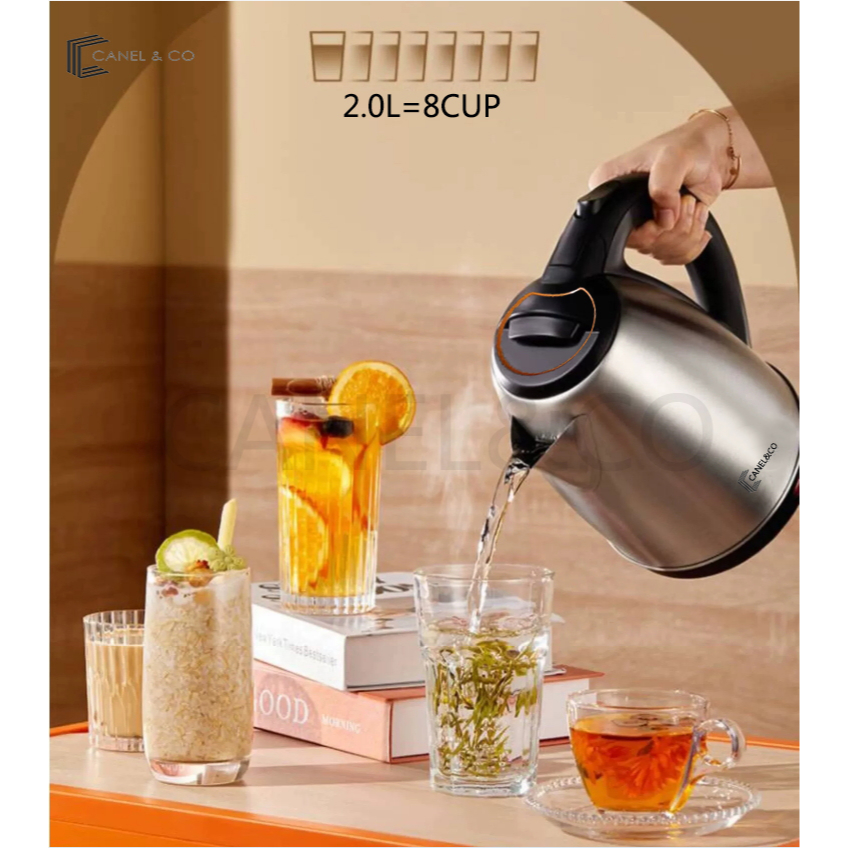 Jual CANEL & CO Termos Air Panas Teko Listrik Pemanas Air Listrik Water ...