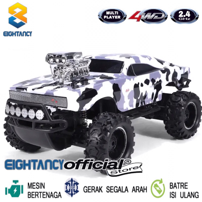 Jual 8T RC Car RDR1053 Mobil Offroad Rock Crawler SAND MONSTER 1:10 2 ...
