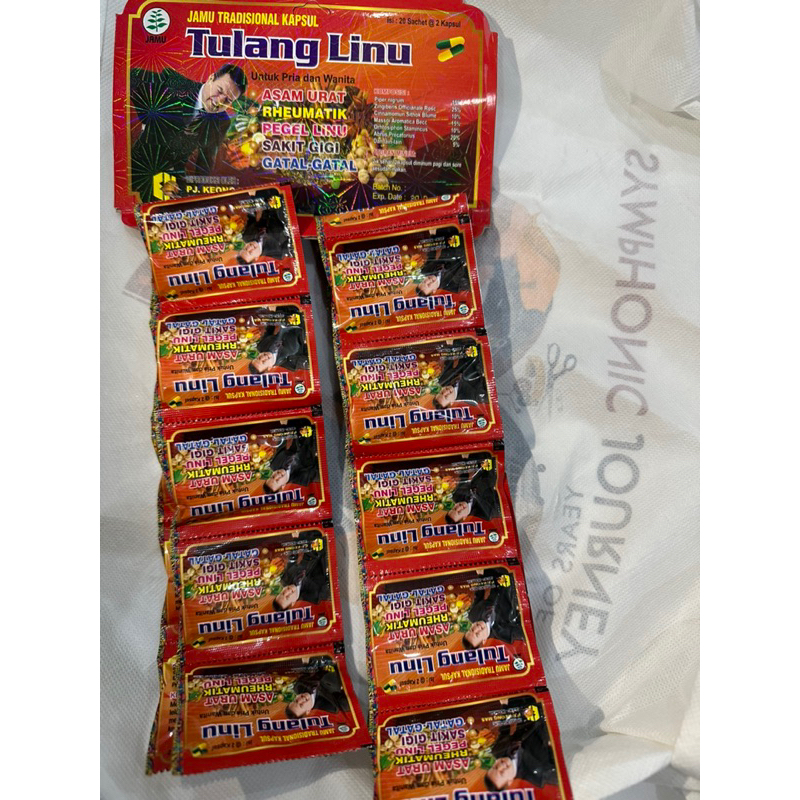 Jual TULANG LINU KAPSUL ORIGINAL (ASAM URAT) | Shopee Indonesia