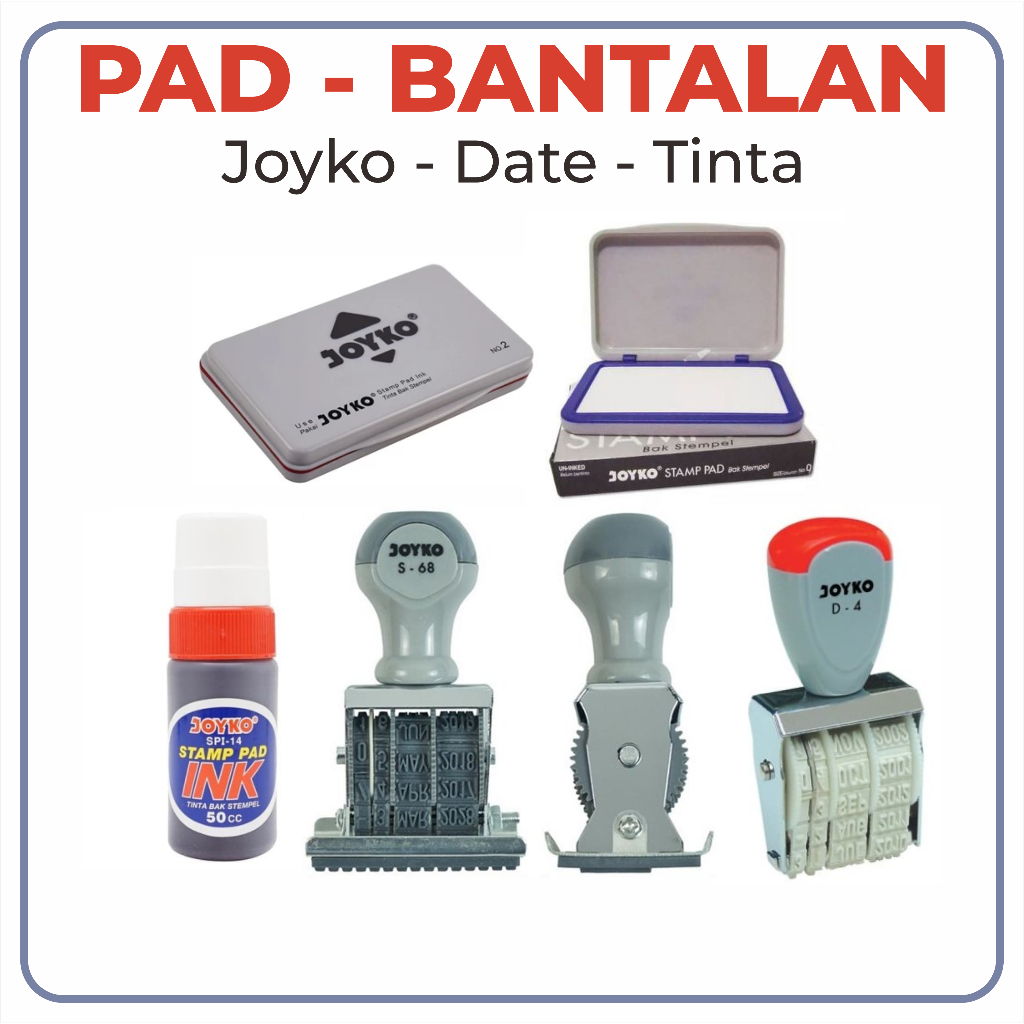 Jual STEMPEL DATE | BANTALAN STEMPEL | TINTA BAK | Shopee Indonesia