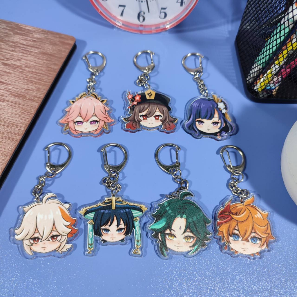 Jual Gantungan Kunci Game Genshin Impact - Keychain Anime Wanderer ...