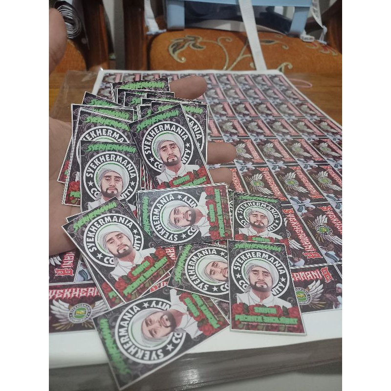 Jual Stiker SYEKHERMANIA Desain Suka Suka (BACA DESKRIPSI DULU ...