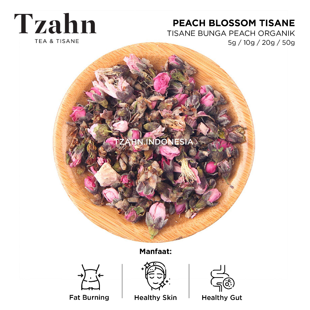 Jual Teh Bunga Peach Blossom / Peach Blossom Tisane Flower Tea - Tzahn ...