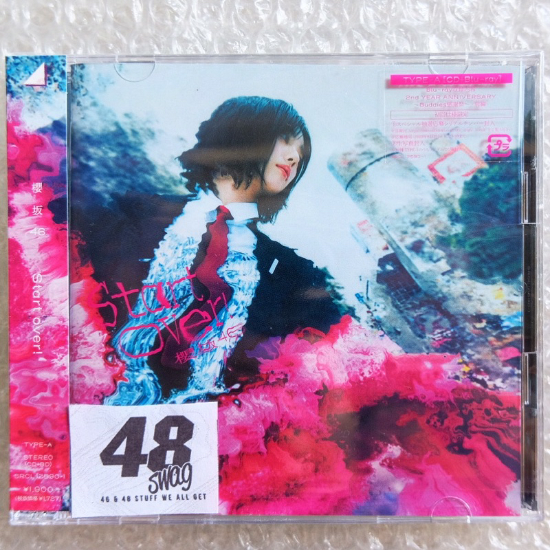 Jual Sakurazaka46 - Start Over! Type A (CD + Bluray Only) | Shopee Indonesia