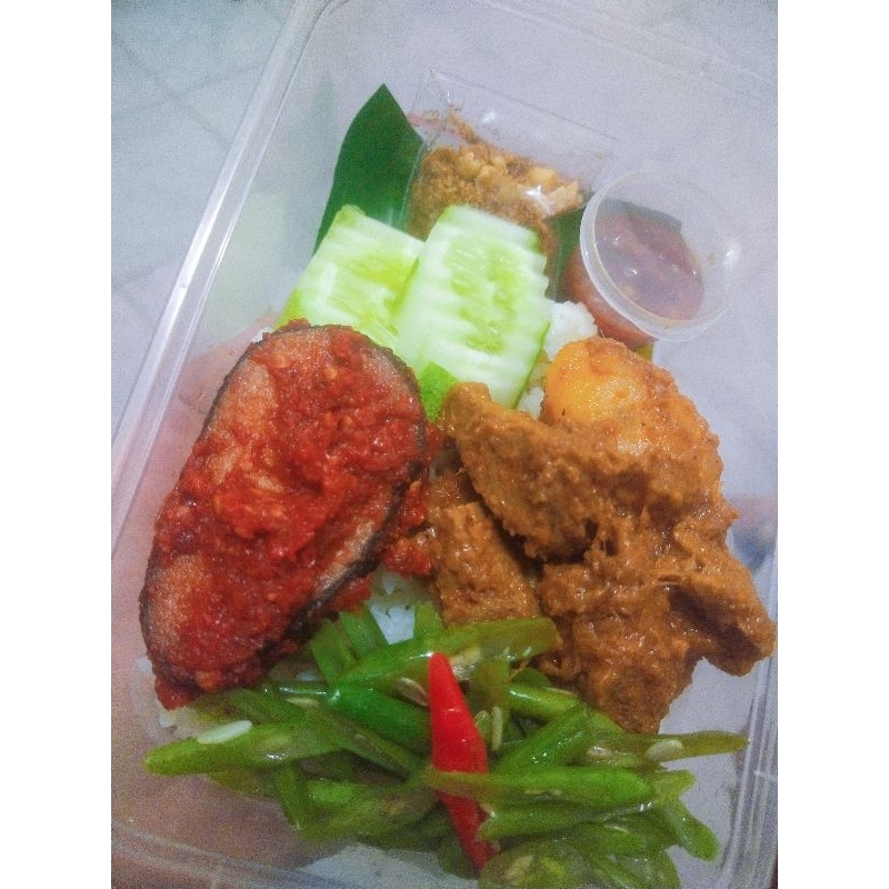 Jual Nasi Uduk Vegan / Nasi lemak Vegan /Vegetarian / Nasi kotak ...