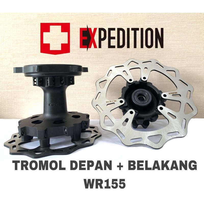 Jual TROMOL SET EXPEDITION WR155 SET PIRINGAN CAKRAM D/B DAN JARI JARI ...