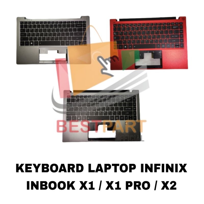 Jual KEYBOARD + FRAME For LAPTOP INFINIX INBOOK X1 / X2 / X1 PRO ...