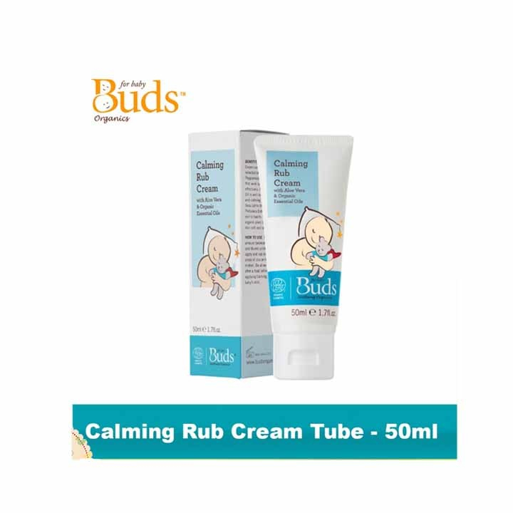 Jual BUDS Calming Rub Cream Tube 50ml Krim Penghangat Tubuh Bayi ...