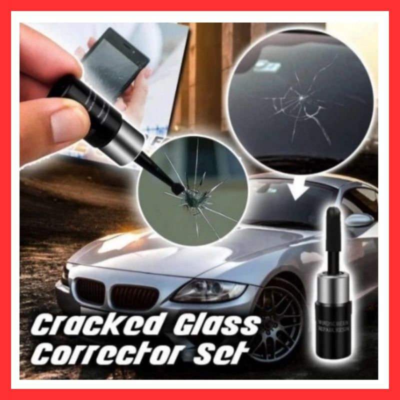 Jual (PRODUK IMPORT JAMINAN ASLI) LEM KACA RETAK MOBIL RETAK PANJANG BIASA LAYAR KACA LCD HP ...