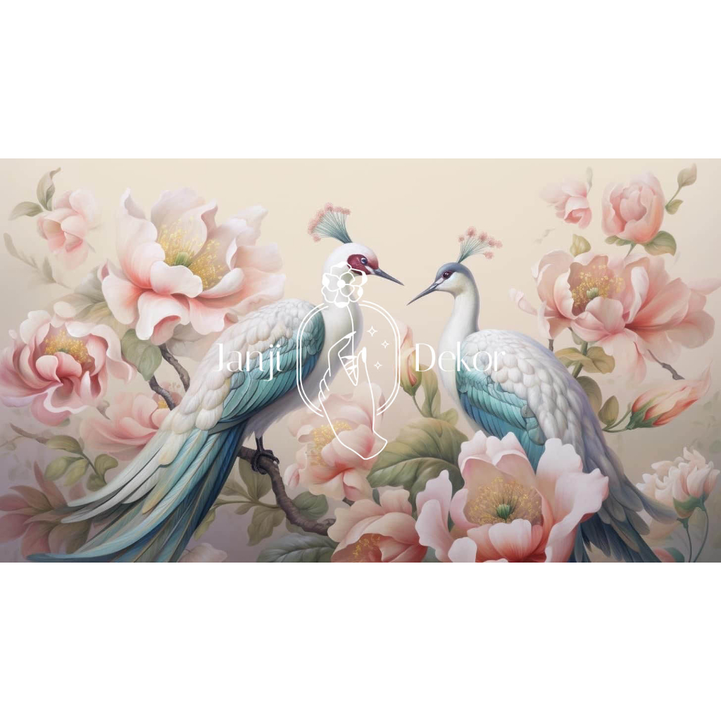 Jual Banner / Wallpaper untuk Backdrop Pelaminan Lamaran Pernikahan ...