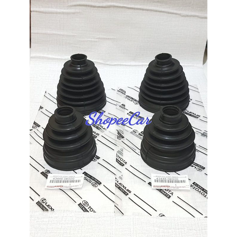 Jual Karet As Roda Depan Dalam Luar / Boot CV Joint Out IN Toyota Hilux Fortuner High Original ...
