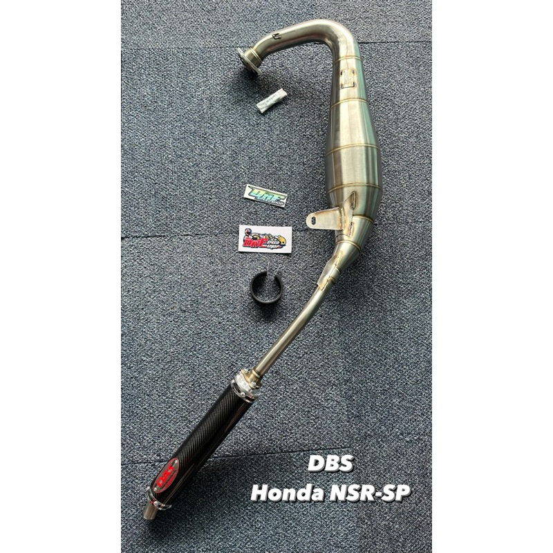 Jual knalpot DBS Honda NSR 150 SP Stainless dengan silencer carbon Original Thailand | Shopee ...