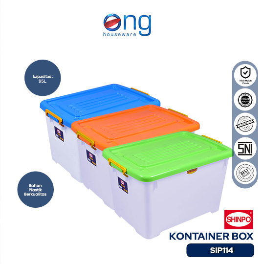 Jual Ong Houseware - Container Kontainer Box Kotak Penyimpanan Plastik ...