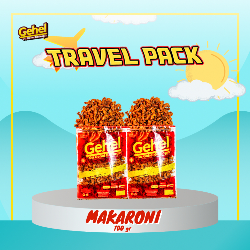 Jual Gehel Travel Pack Makaroni 100gr | Shopee Indonesia