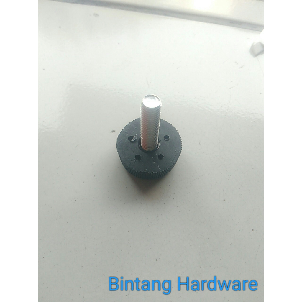 Jual Kaki Stabil Adjuster Ukuram M8x30 Ajuster Bahan Plastik Hitam ...